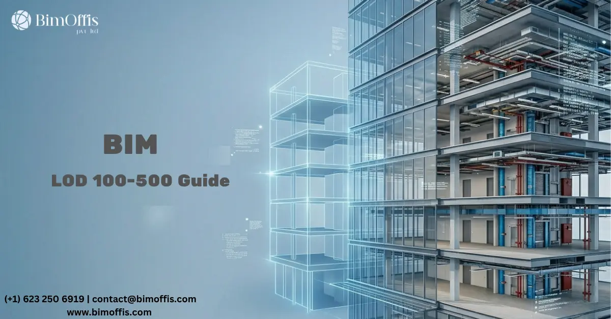 BIM LOD Levels Explained: Complete Guide from 100 to 500- BIMOffis
